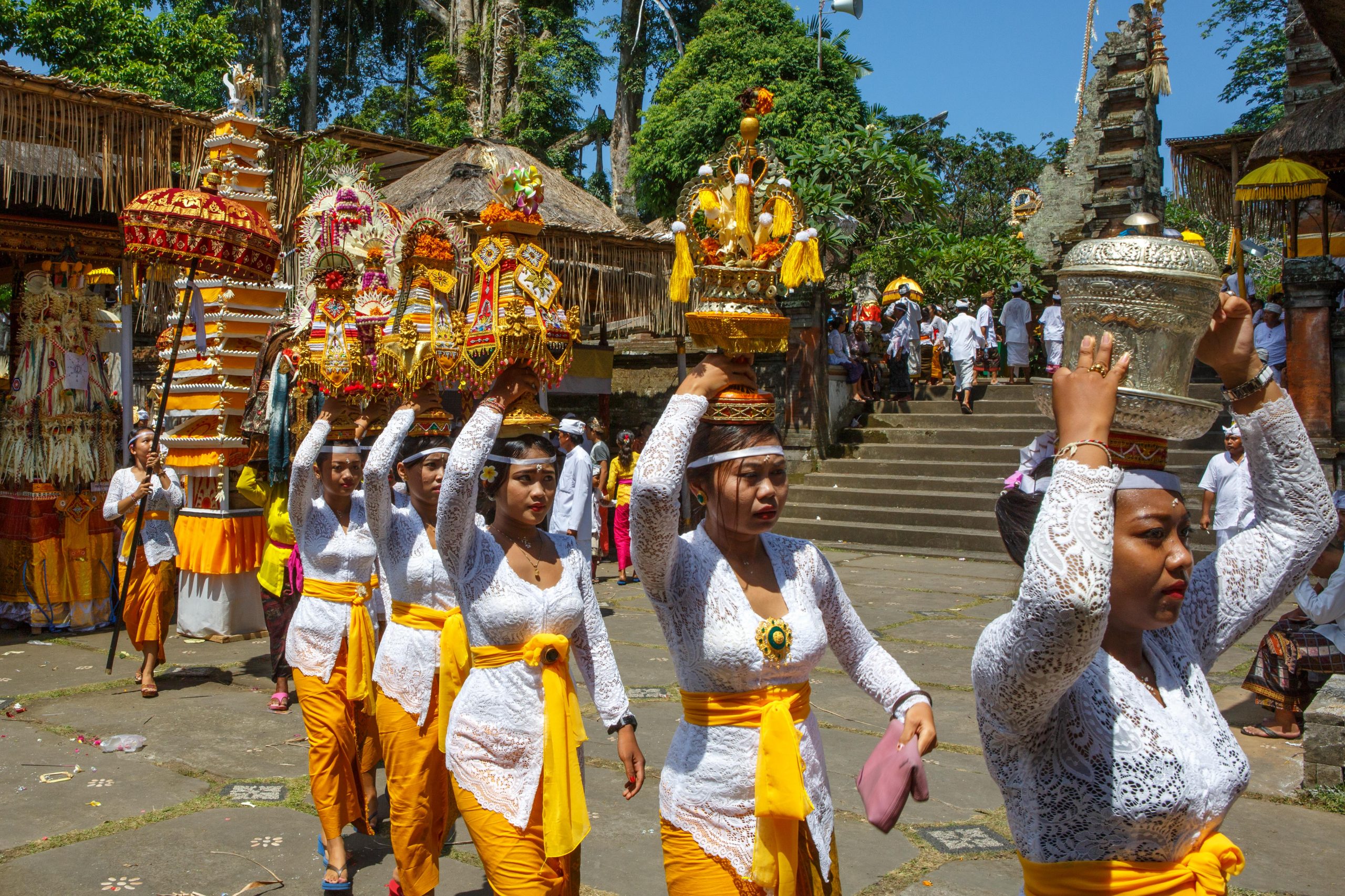 Odalan Ceremony, Pura Samuan Tiga Temple - Bali - Duniart - Photography ...
