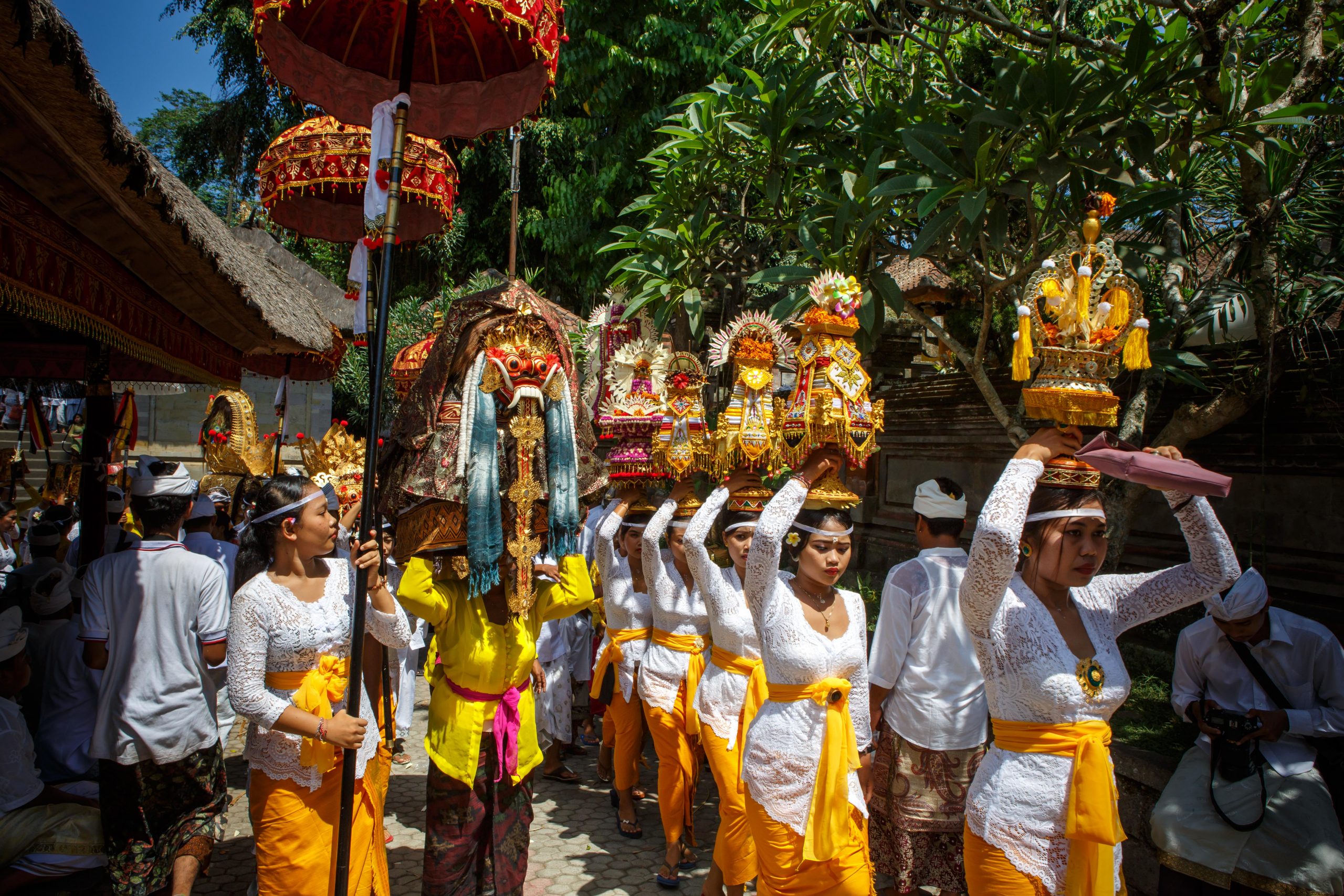 Odalan Ceremony, Pura Samuan Tiga Temple - Bali - Duniart - Photography ...