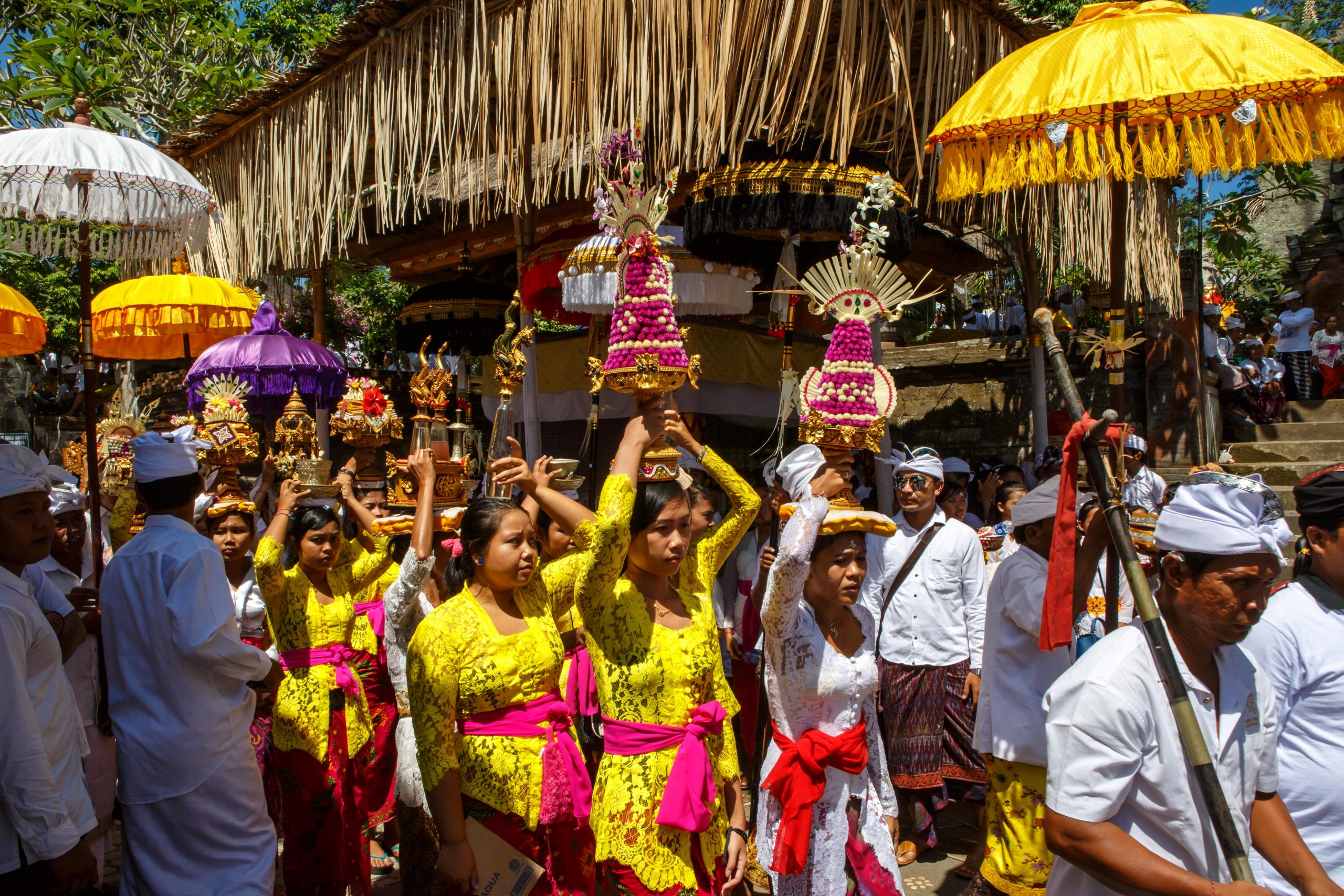 Odalan Ceremony, Pura Samuan Tiga Temple - Bali - Duniart - Photography ...